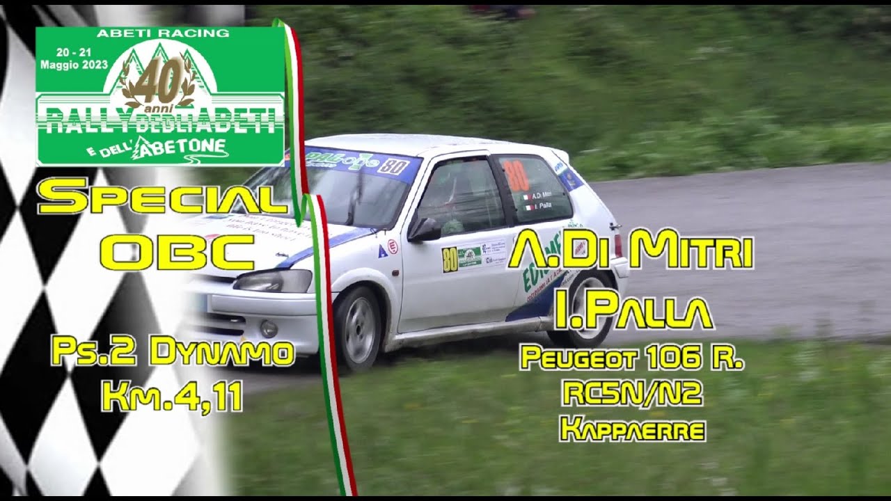 rally abeti 2023 obc di mitri palla ps2 dynamo - YouTube