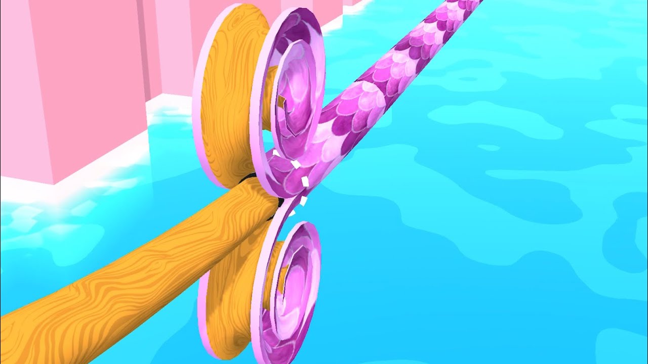 Satisfying and relaxing ASMR Mobile Games - Spiral Rider - YouTube