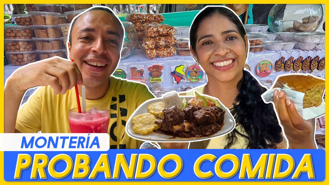 Probando Comida en Montería 🇨🇴 Que comer en Montería en 2025 😋 4K - YouTube