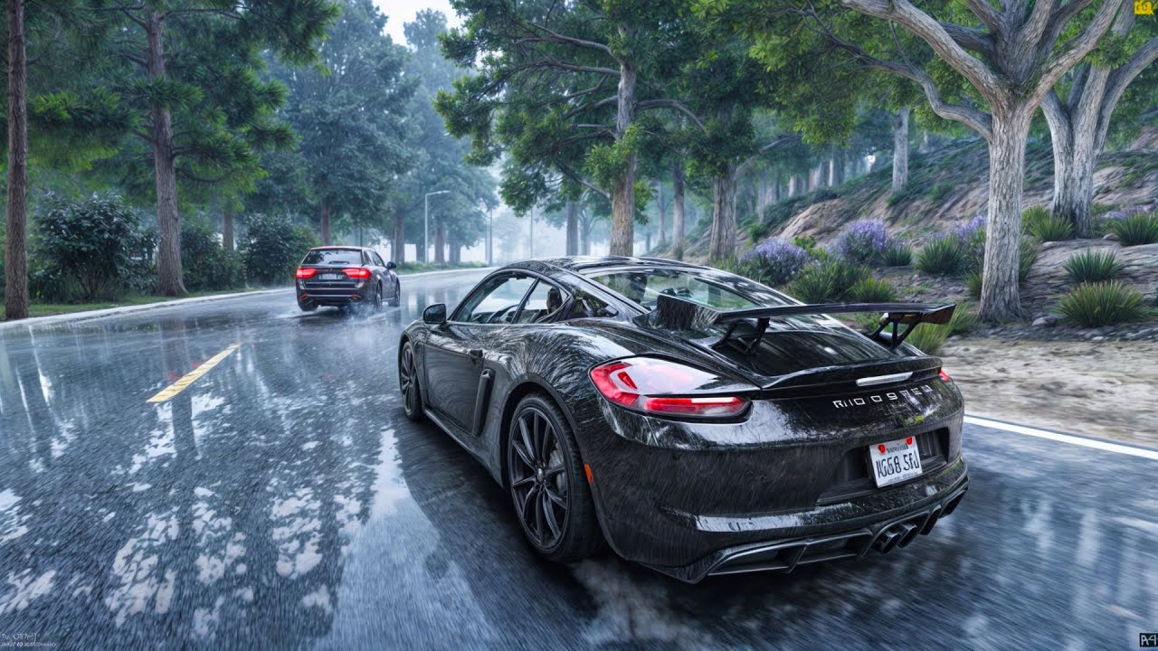 GTA 5 Real Life Graphics Mod With Realistic Vegetation Showacse On ...