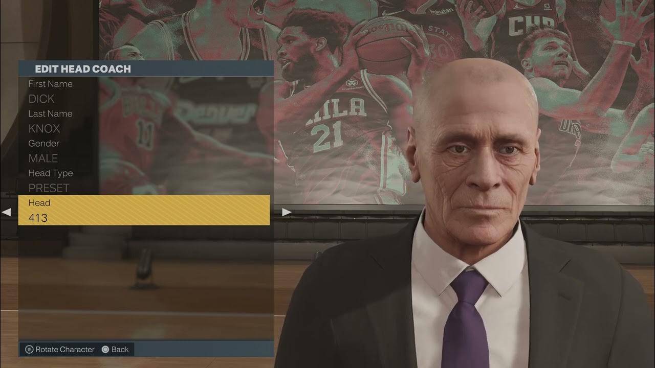 NBA 2K23 - Step by Step Tutorial on how to edit & customize generic coaches + MYNBA ERA in Play ...
