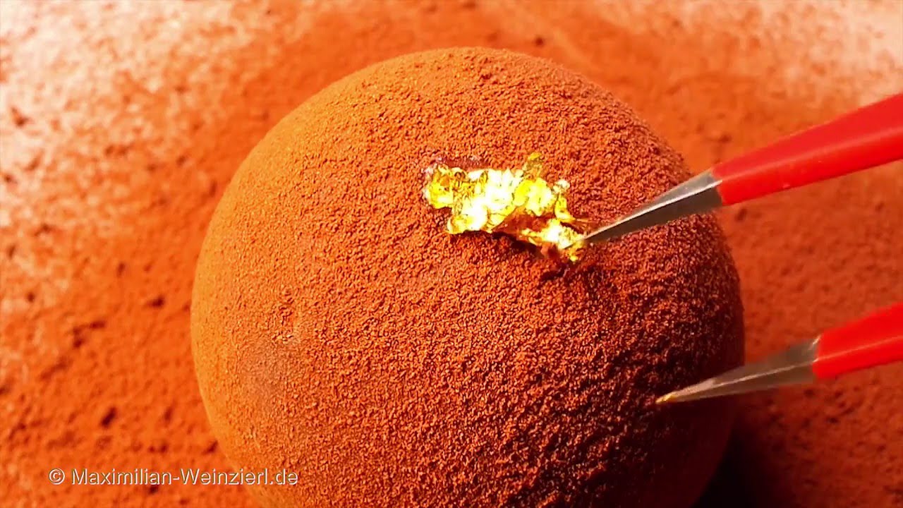 gold golden Praline, FoodStyling, chocolate chocolates - YouTube