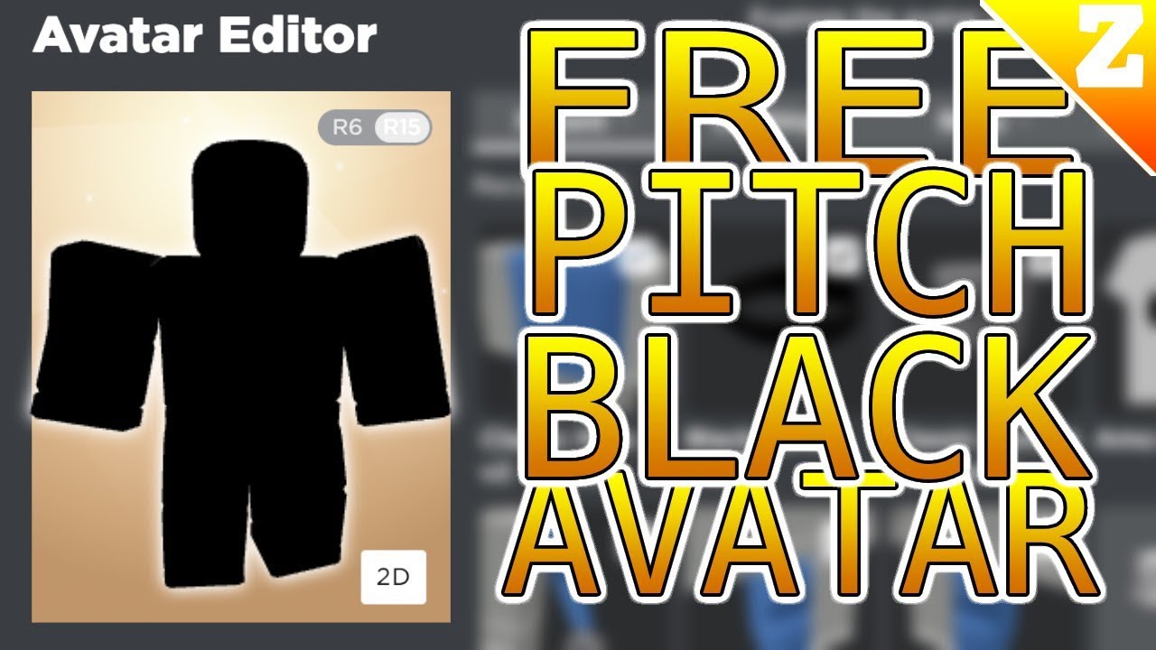 How to make your avatar in Roblox FULL BLACK on mobile - YouTube
