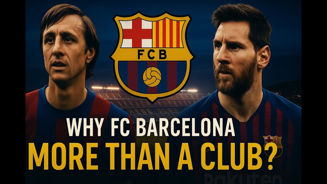"Why FC Barcelona Is More Than a Club | Full Documentary Style ...