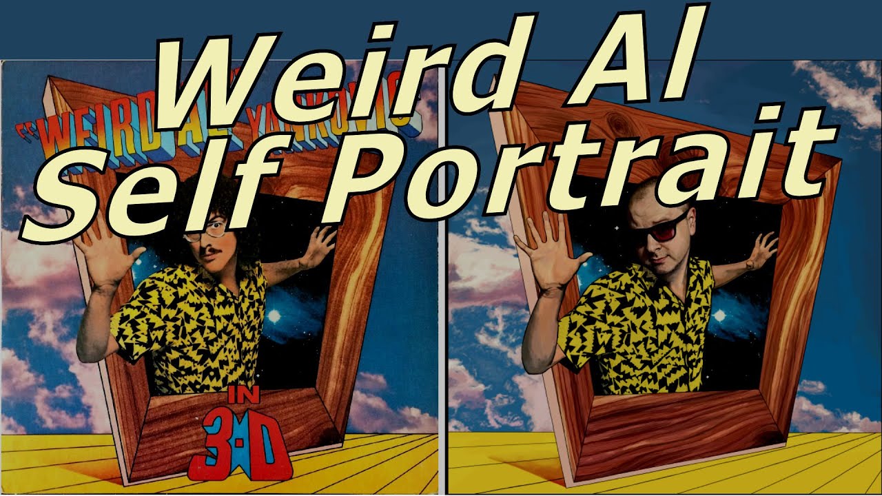 Weird Al Yankovic in 3D self portrait - YouTube