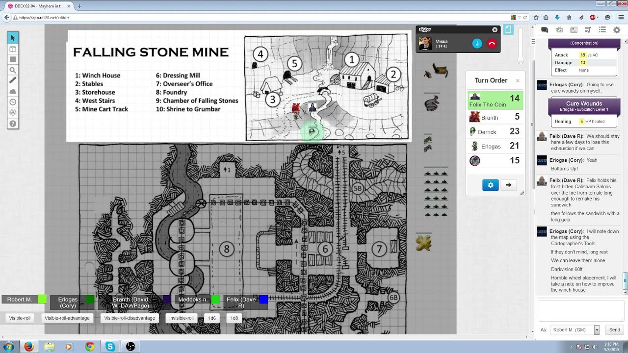 D&D DDEX 2-4: Mayhem in the Earthspur Mines - 2 / 3 - YouTube