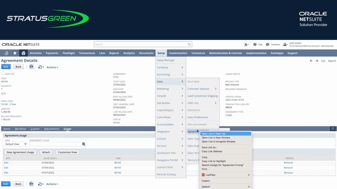 Paper Street Agreements Subscription Management for NetSuite - YouTube