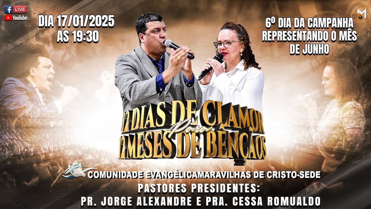 Pastor Leonel Matos - Gênesis 37 18:20 - 17/01/2025 - YouTube