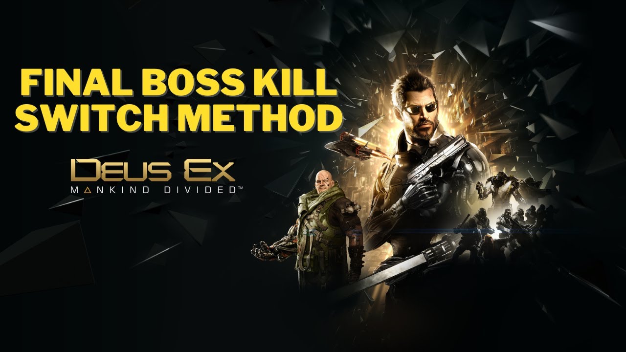 Deus Ex: Mankind Divided - Killing Viktor Marchenko (Kill Switch Method) 4K - YouTube