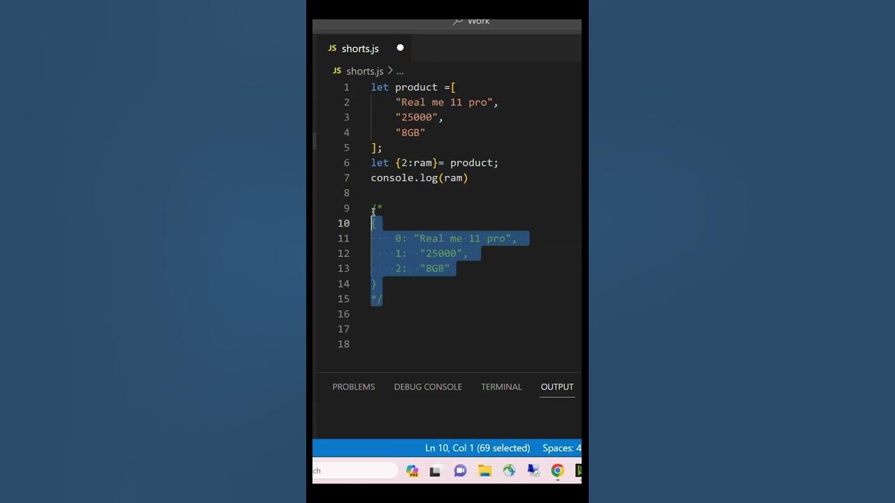 objects in JavaScript | destructuring in JavaScript #javascript # ...