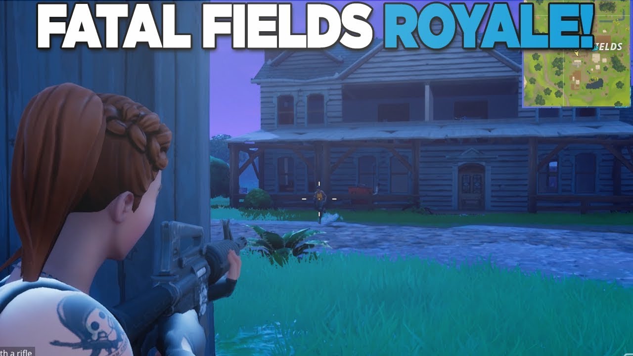 FATAL FIELDS ROYALE! - Fortnite Battle Royale - YouTube