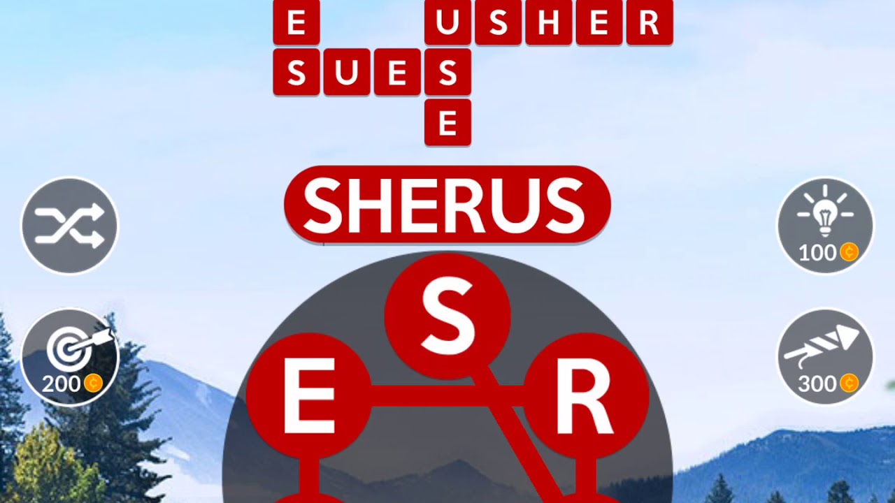 Wordscapes Level 1118 Answers - YouTube