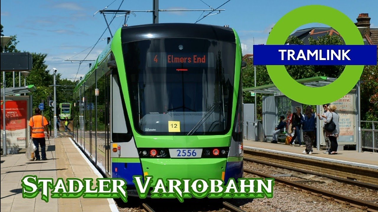 Tramway de Londres (Croydon Tram) : Trajet en Stadler Variobahn jusqu'à ...