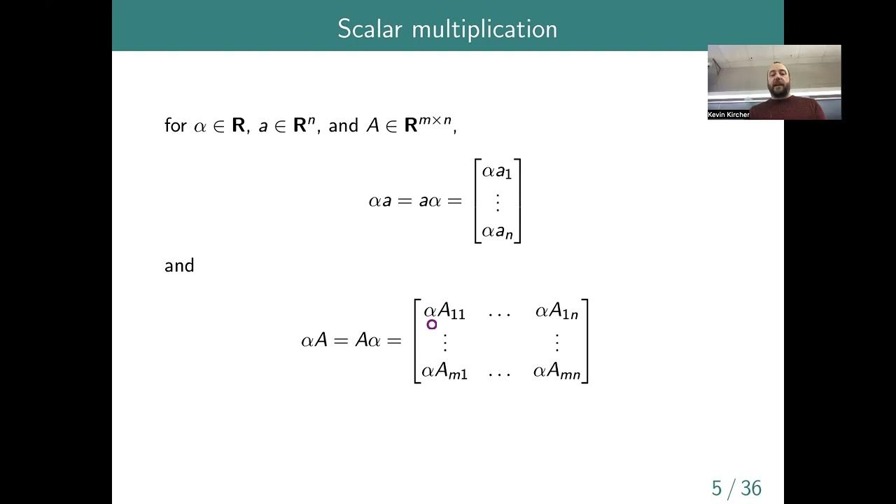 DERs Lecture 2 - Linear ODEs - YouTube