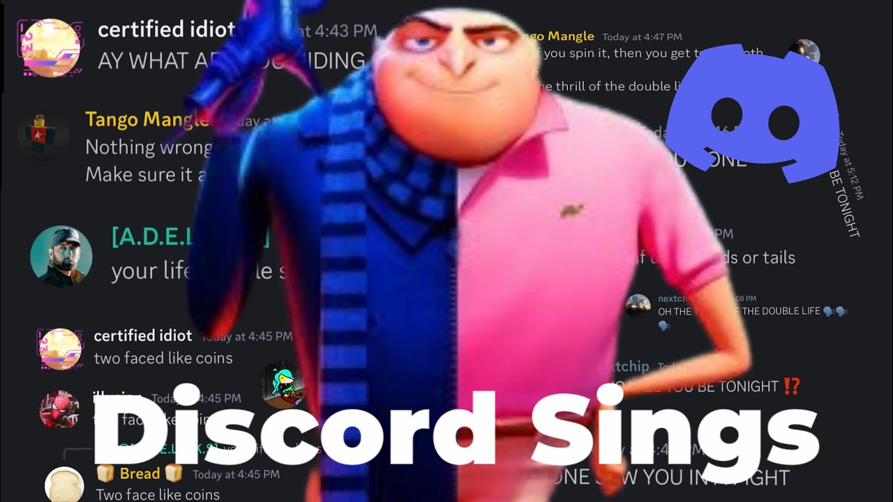 Discord Sings - Double Life by Pharrell Williams - YouTube