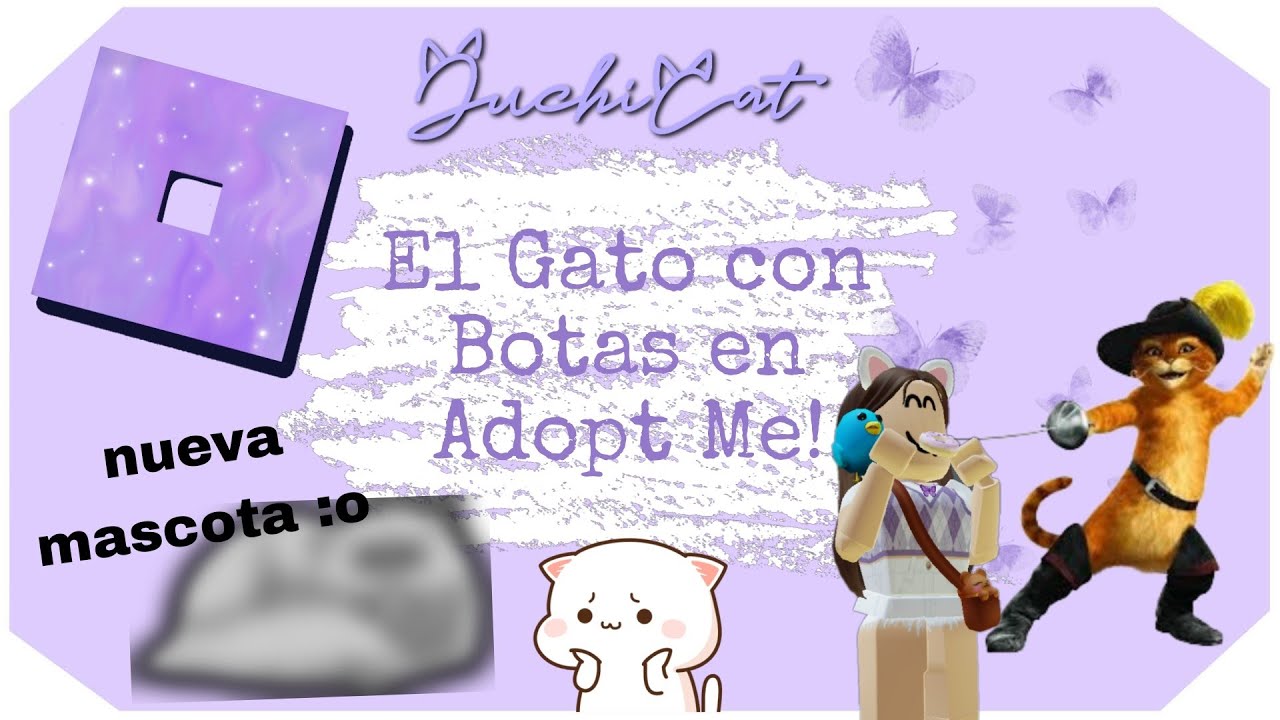 Actualización de Adopt Me!! // El Gato con Botas y una nueva mascota! 😸 ...