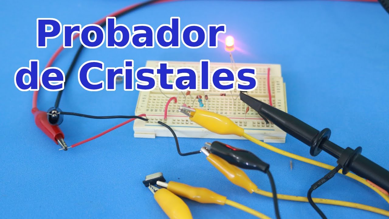 Circuito Para Probar Cristales de Cuarzo - YouTube