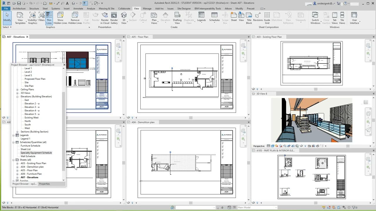 Revit Architecture Phase filters Final Constrution Documents - YouTube