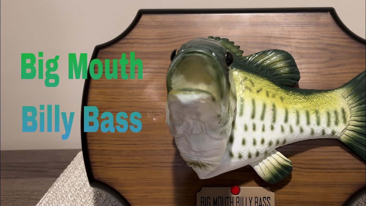 ‘Big Mouth Billy Bass’ The Singing Sensation - YouTube