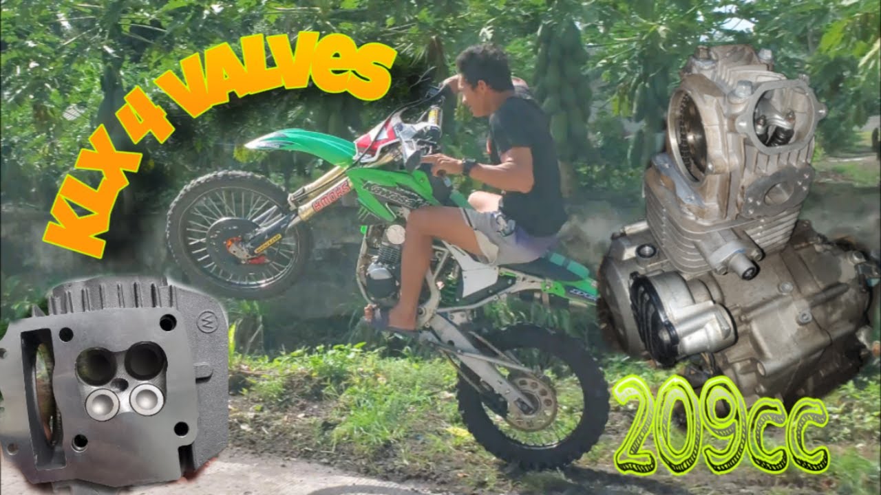 KLX 150L 4 Valves Build Compilation, Sound test and Test Drive || South ...