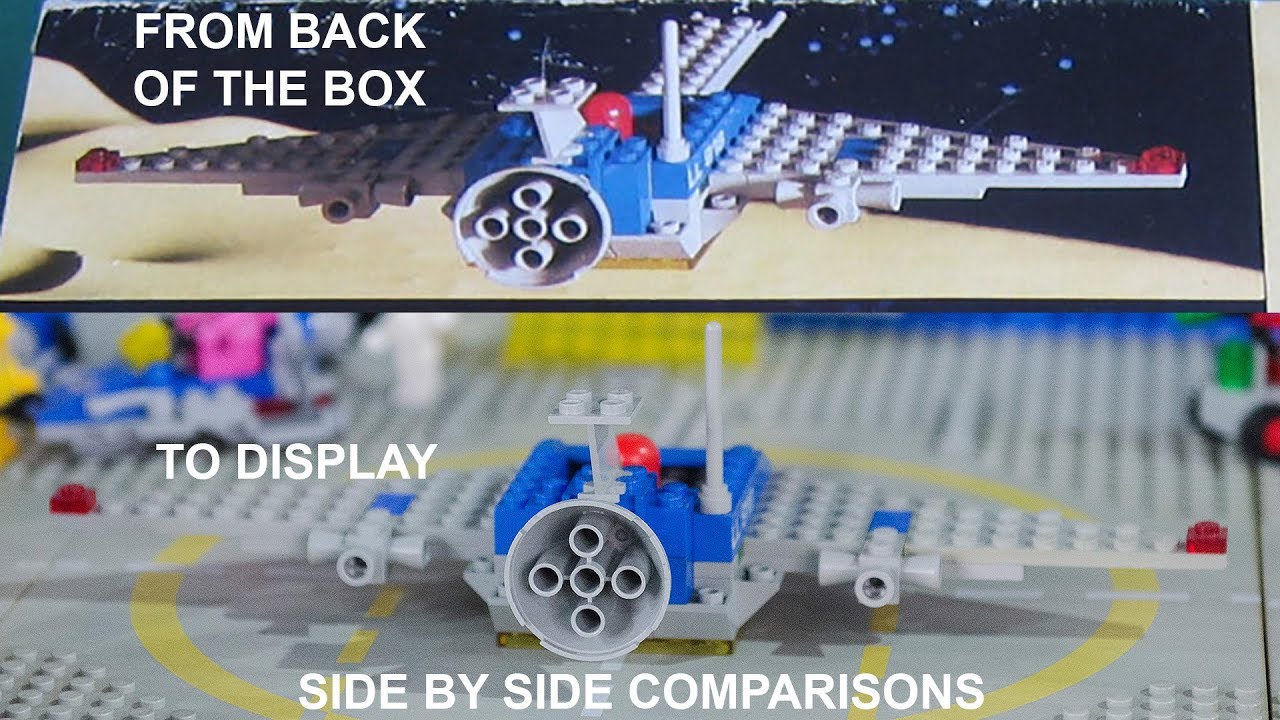 From Back Of The Box To Display: Lego Alternate Builds - YouTube