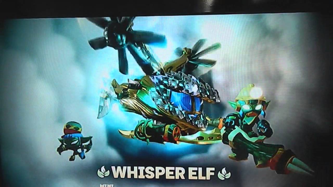 Skylanders SuperChargers: Stealth Elf, Whisper Elf and Health Elf - YouTube