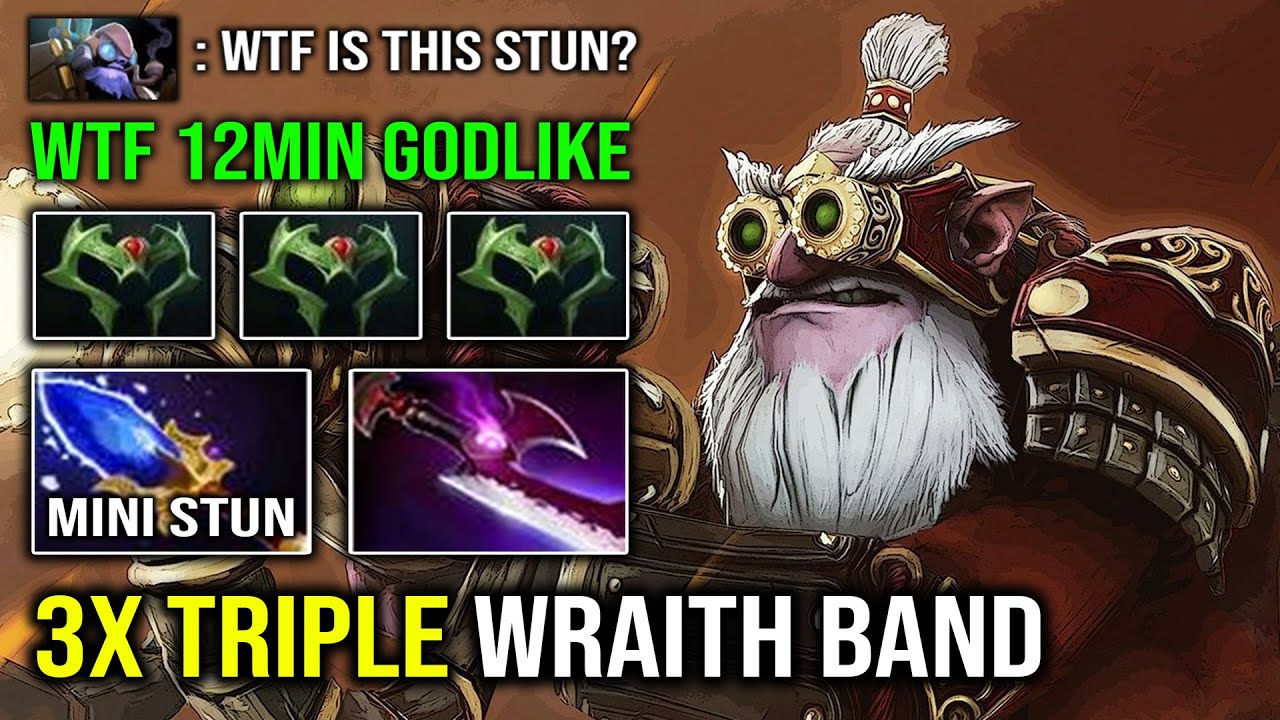 WTF 3x Triple Wraith Band Annoying Mini Stun Solo Mid Sniper with 12Min ...