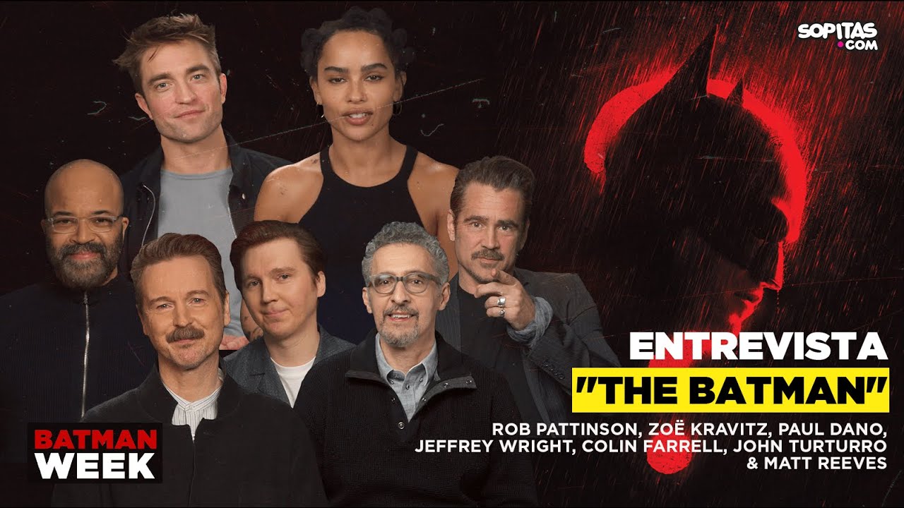 'The Batman' | Robert Pattinson, Zoë Kravitz & el cast nos hablan de ...