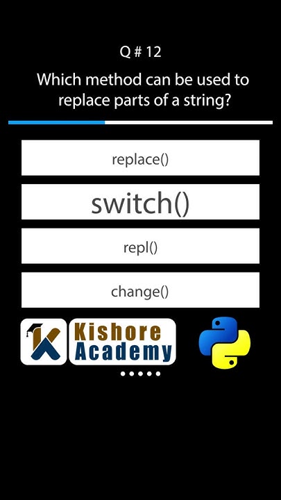 Python Quiz 12 - YouTube