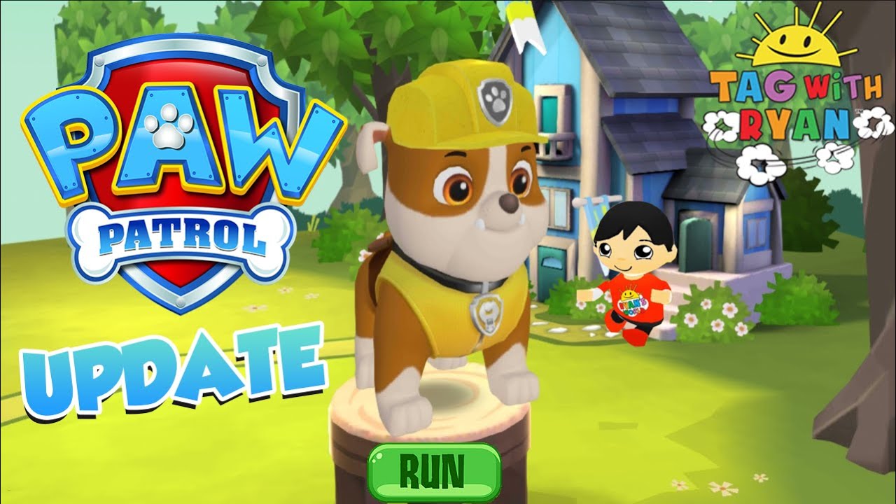 Tag with Ryan - Rubble New Character Unlocked PAW Patrol UPDATE - All ...