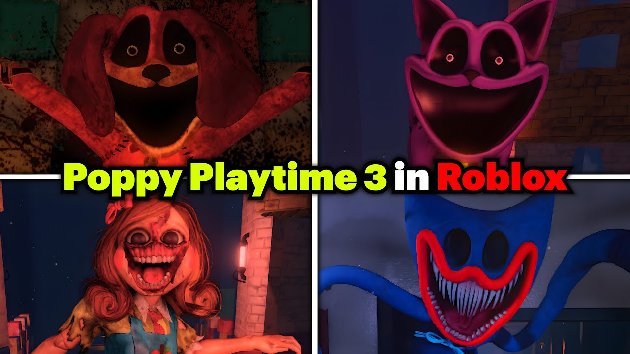 Poppy Playtime Chapter 3 in Roblox (Showcase) - YouTube
