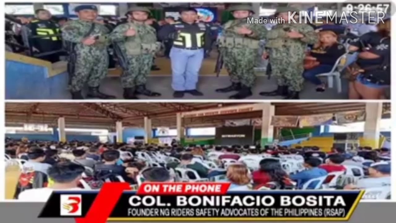 COL. BONIFACIO BOSITA | Interview | 103.1 Brigada News FM Puerto ...
