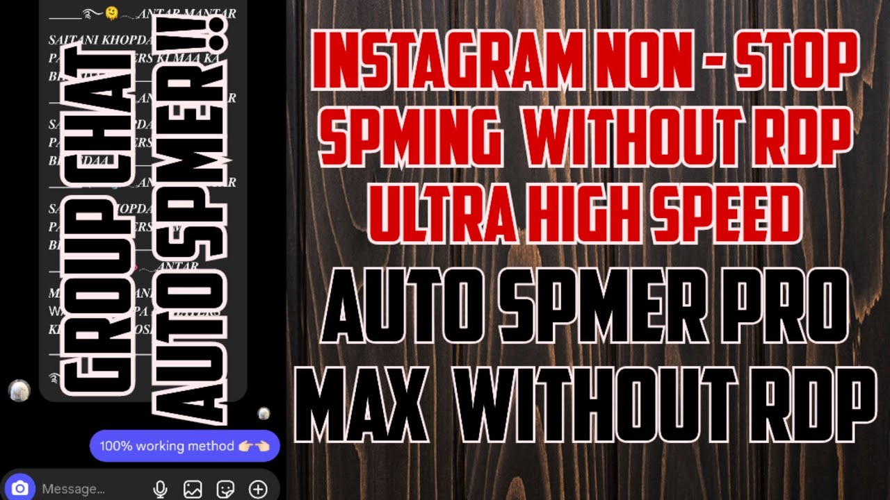 Instagram Auto Spm | Ultra Fast Spm In 2025 | Auto Message Sender ...