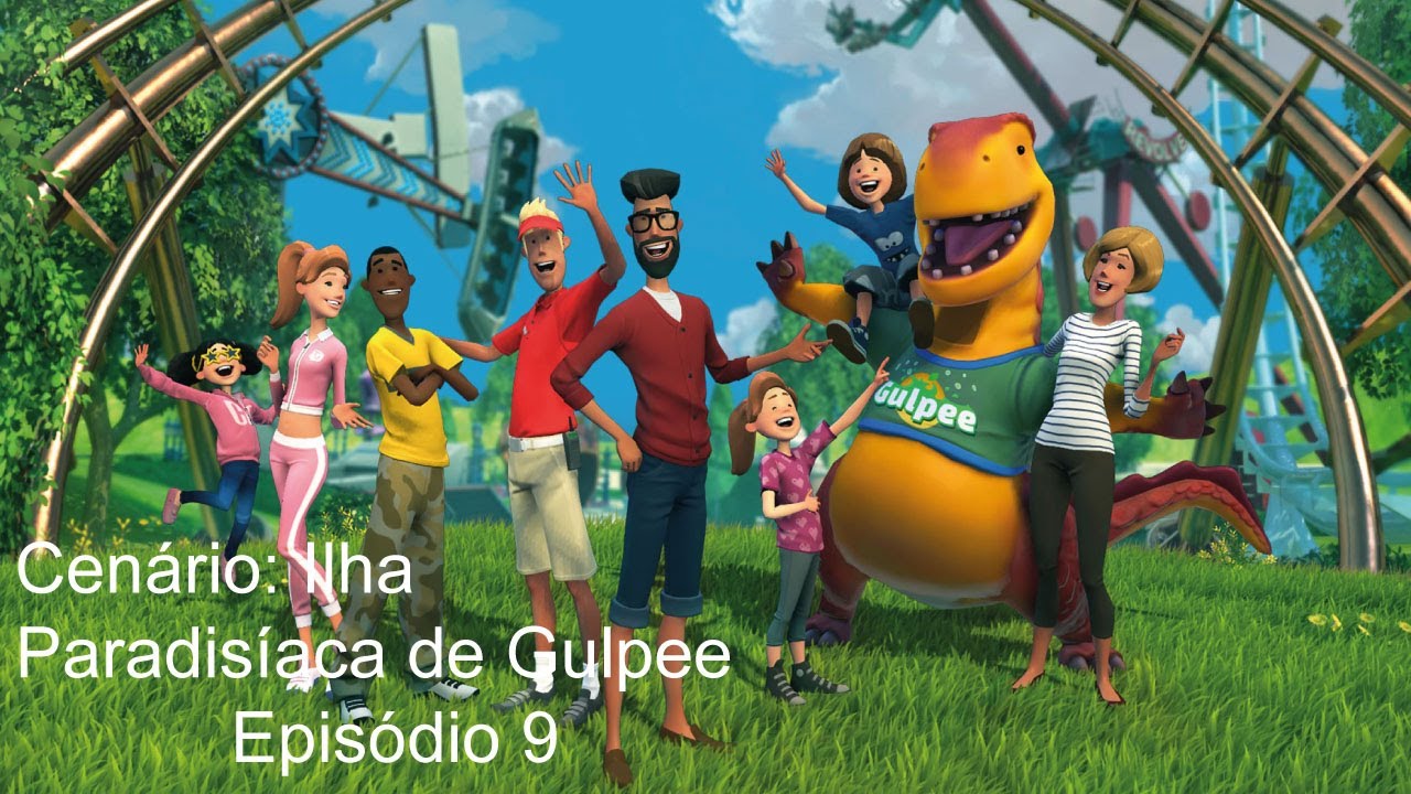 Planet Coaster - Modo carreira - Cenário: Ilha Paradisiaca do Gulpee ...