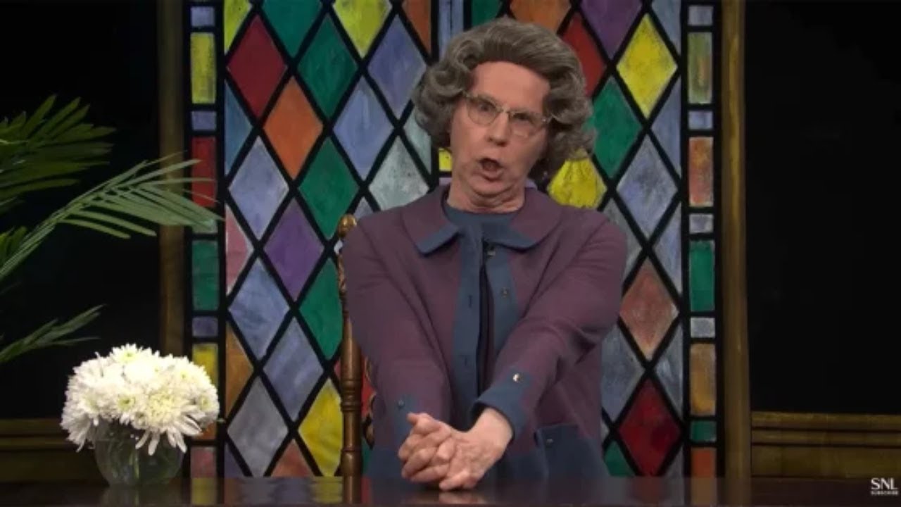 SNL Revives Church Lady for a ‘Wicked’ Church Chat—Sabrina Carpenter Fans React! - YouTube