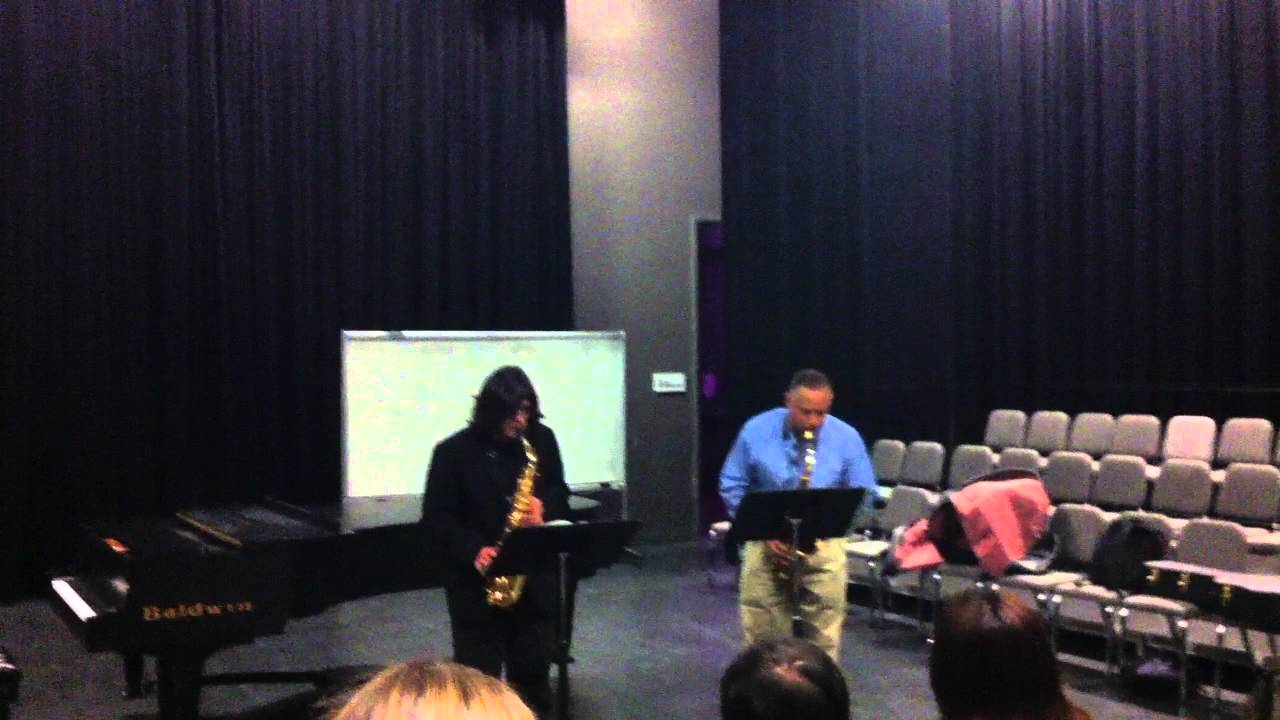 Alto Saxophone duet with Keith Fiddmont and Victor Vedoy - YouTube