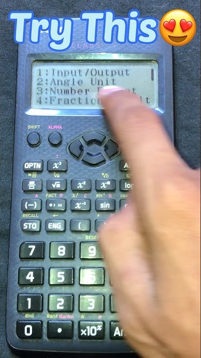 Try This 😱|To solve error in your Casio scientific calculator #trick # ...