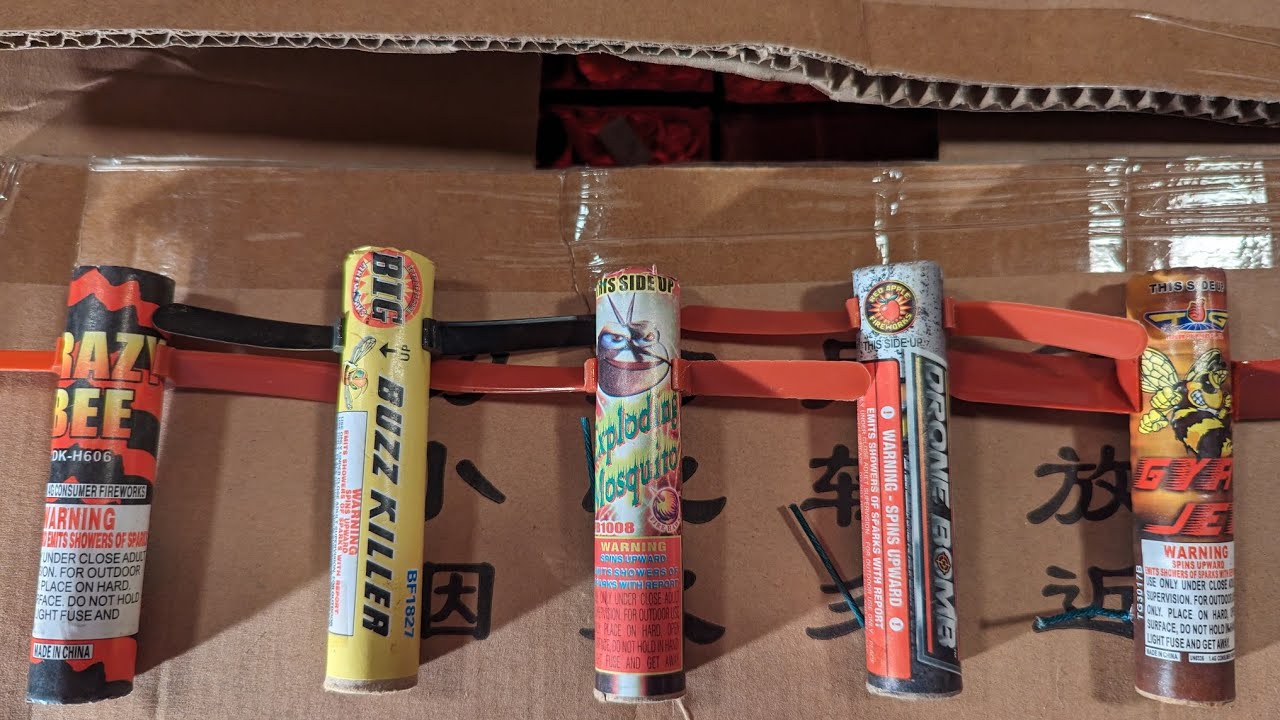 Helicopter"Gyro" Firework Comparison X5 - YouTube