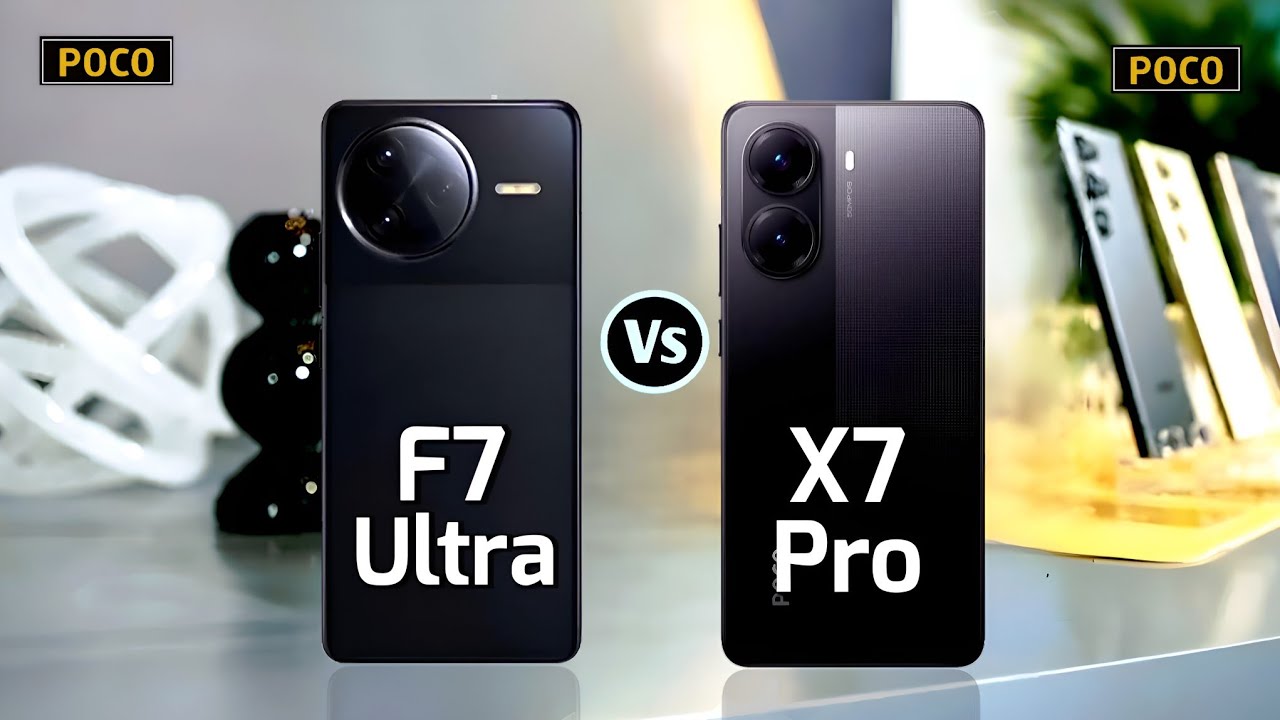 Poco F7 Ultra vs Poco X7 Pro 5G - YouTube