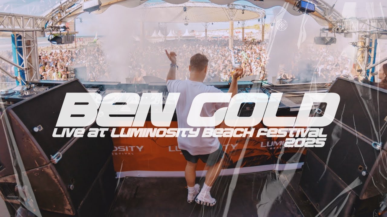 Ben Gold Live at Luminosity Beach Festival 2025 - YouTube