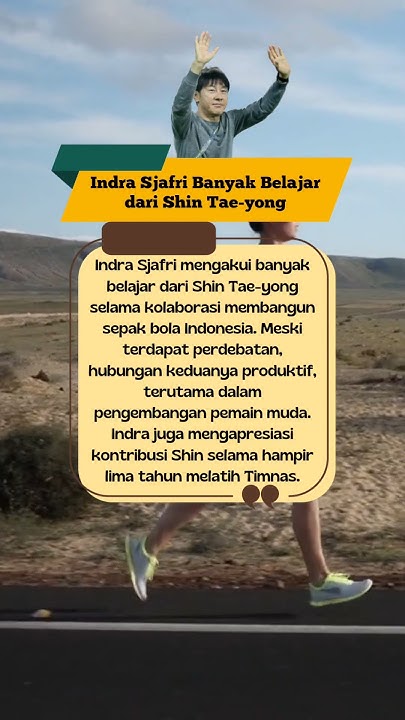 Indra Sjafri Banyak Belajar dari Shin Tae-yong Demi Timnas Indonesia - YouTube