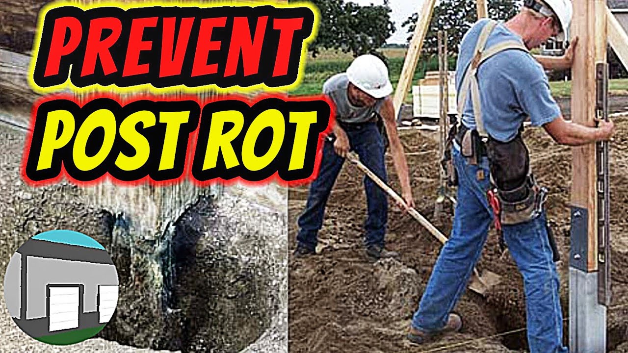 Perma-column protects posts from decay. - YouTube