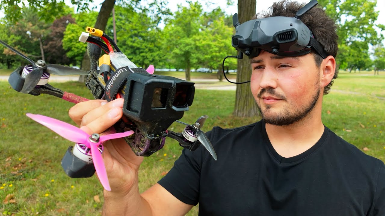 Finally Able To Fly FPV Again - YouTube