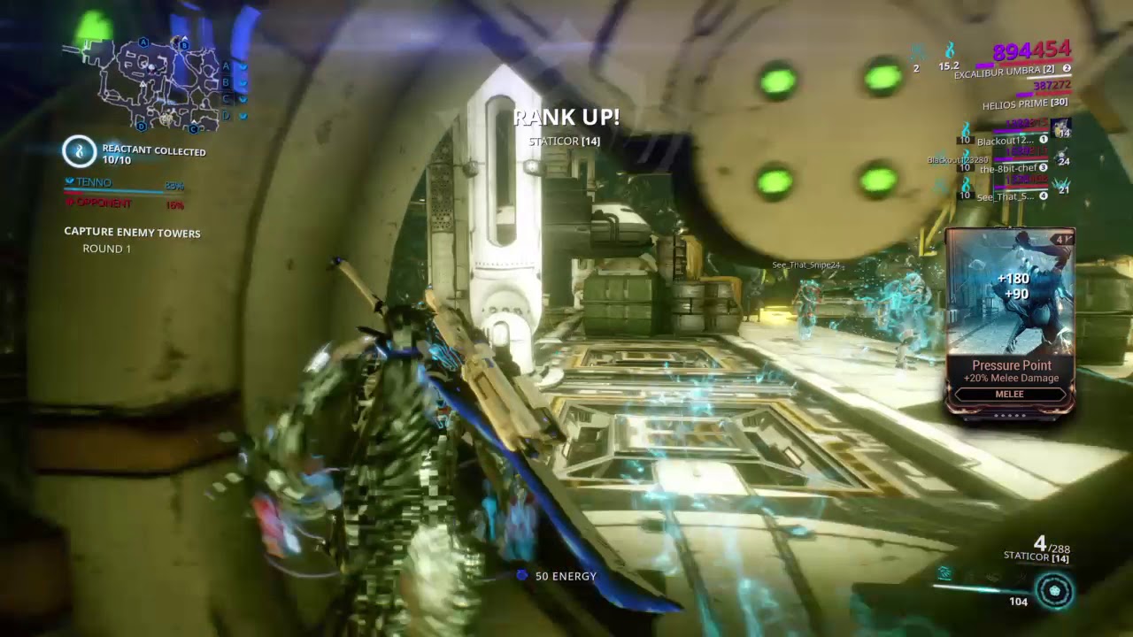 WarFrame - Purple Energy Exalted Blade - Excalibur Umbra - YouTube
