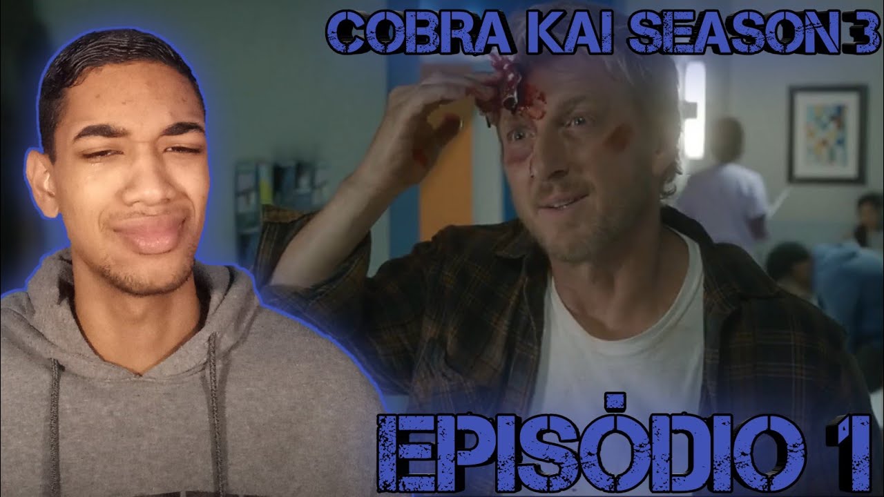 (Miguel em coma!!! Robby foragido!!!) Reagindo a Cobra Kai | Episódio 1 ...