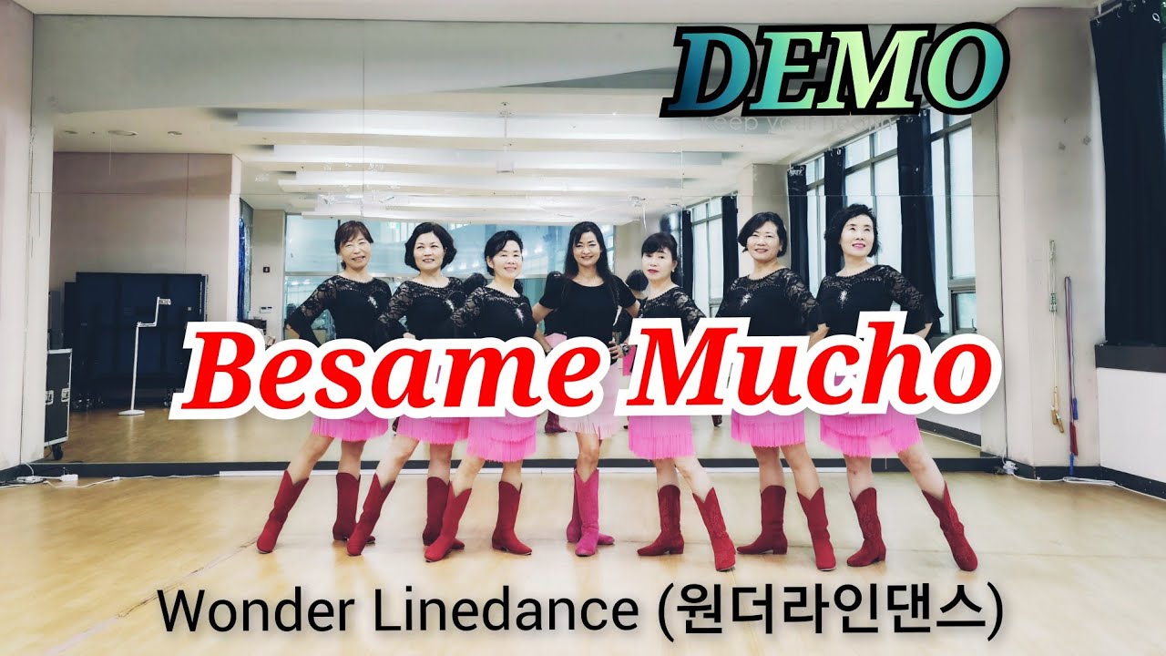 Besame Mucho (Beginner) / Line Dance (Demo) / Muki Matohir Royal (INA ...