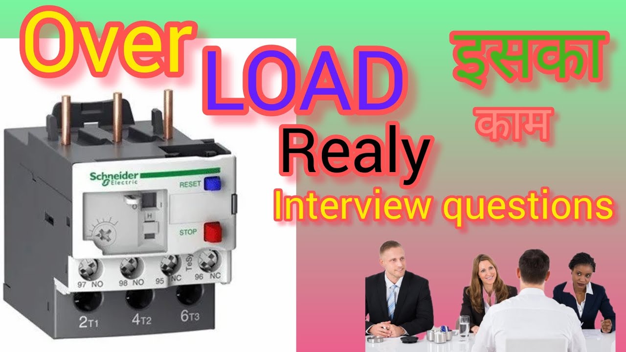 Relay in Hindi |thermal overload relayworking |overload relay ...