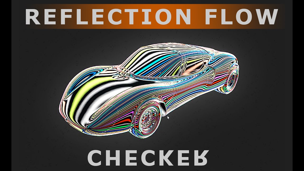 Automotive reflection flow checker in Blender 2.8 - YouTube