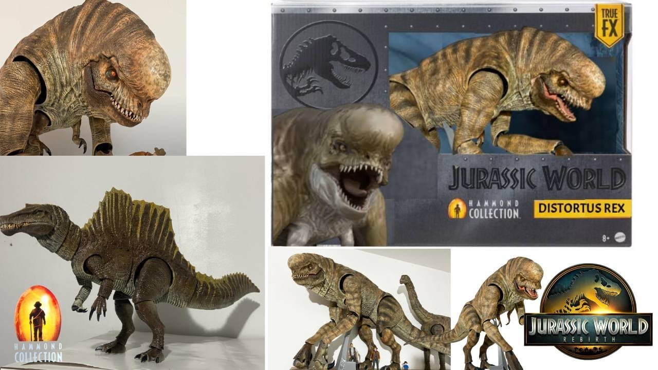 NEW Hammond Collection / Edel Collectibles D Rex AND SPINOSAURUS ...