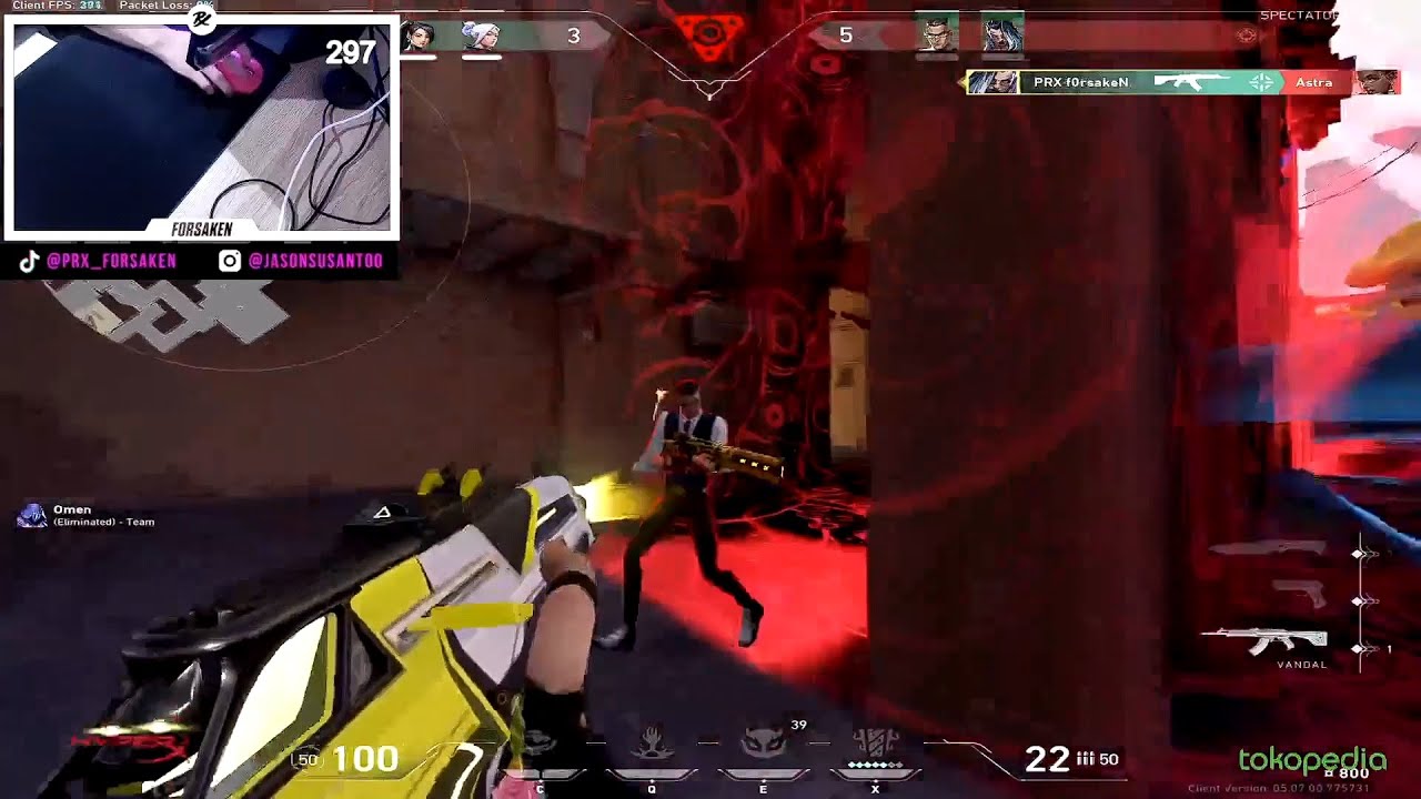 PRX Forsaken hard game playing in ranked radiant - YouTube